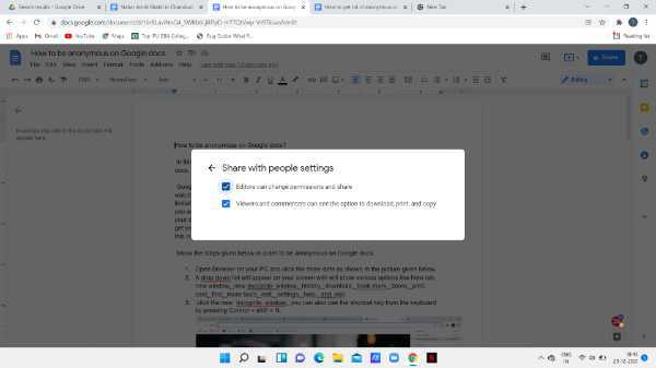 How To Get Rid Of Anonymous On Google Docs