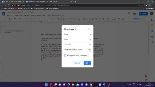  How To Get Word Count On WordPad 