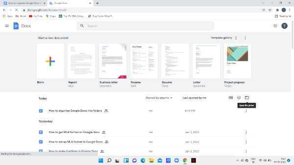  How To Organize Google Docs Into Folders 